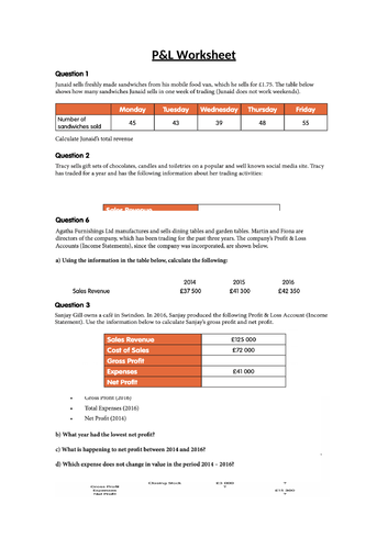 Qualitative vs Quantitative Factors of P&L (Lesson 9) - GCSE Business ...