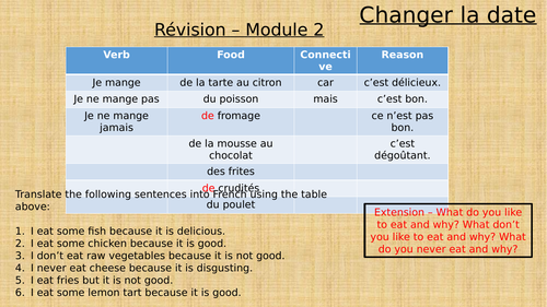 Studio 1 - Module 2 - French | Teaching Resources