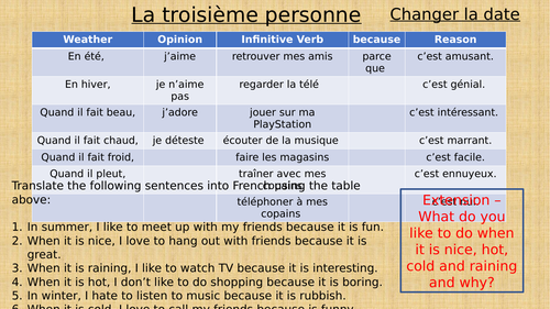 Studio 1 - Module 3 - French | Teaching Resources