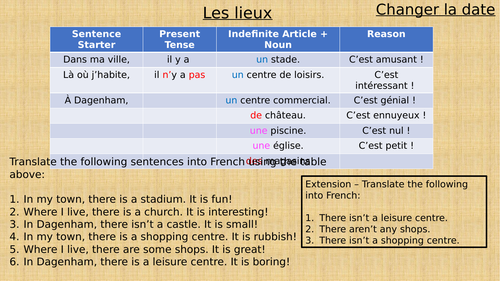 Studio 1 - Module 4 - French | Teaching Resources