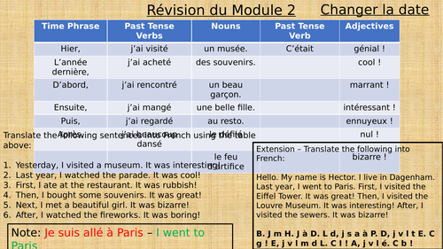 Studio 2 Vert - Module 2 - French | Teaching Resources Studio 2 Vert - Module 2 - French | Teaching Resources