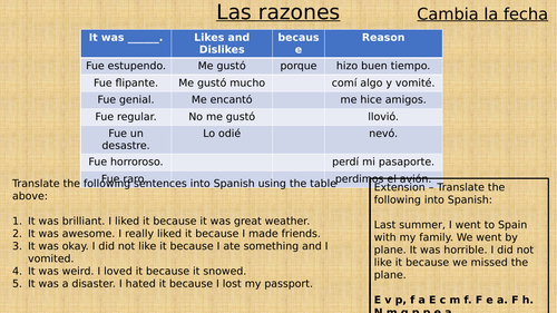 Viva 2 - Module 1 - Mis Vacaciones | Teaching Resources