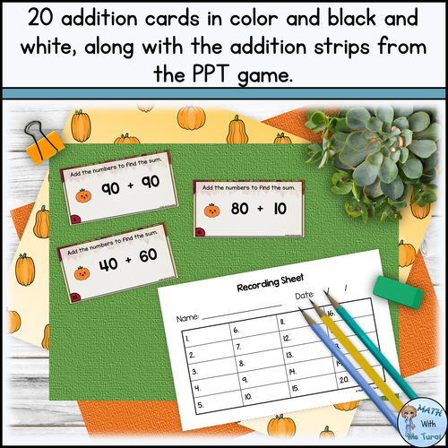 Fall Multiplication Facts 6 - 10 Facts | Game for PowerPoint ...