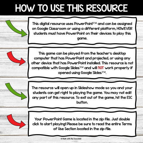 Fall Adding 3 Multiples of 10 | Game for PowerPoint™ | Teaching Resources