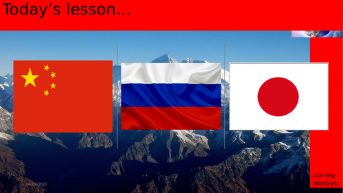 Introduction to the Geography of Asia Lesson 1 | Teaching Resources