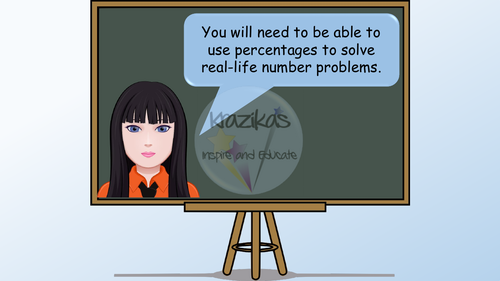 Percentages PowerPoint Lesson - Level 1 Maths Functional Skills ...
