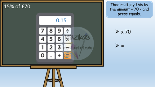 Percentages PowerPoint Lesson - Level 1 Maths Functional Skills ...