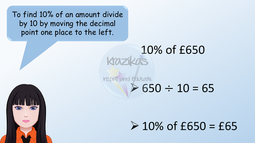 Percentages PowerPoint Lesson - Level 1 Maths Functional Skills ...