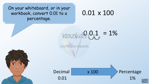 Percentages PowerPoint Lesson - Level 1 Maths Functional Skills ...