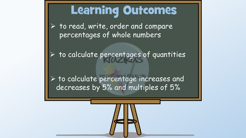 Percentages PowerPoint Lesson - Level 1 Maths Functional Skills ...