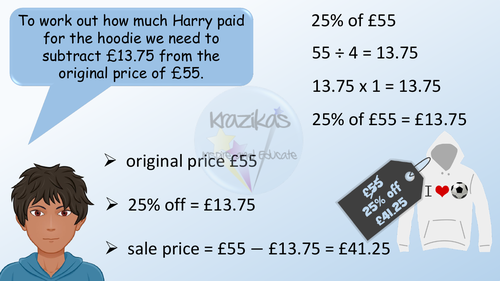 Percentages PowerPoint Lesson - Level 1 Maths Functional Skills ...