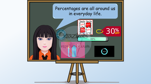 Percentages PowerPoint Lesson - Level 1 Maths Functional Skills ...