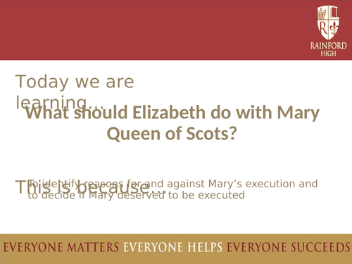 Who was Mary Queen of Scots and why was she executed? | Teaching Resources