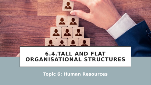 Tall and Flat Organisational Structures (Lesson 12) - GCSE Business ...