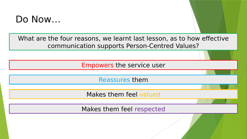 CNAT H&SC 2022+: RO32 LO3 Lessons | Teaching Resources