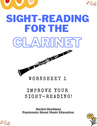 CLARINET - Sight-reading bundle for the beginner player | Teaching ...