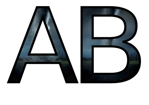 NEW Natural Disasters Tornadoes - DISPLAY Lettering Whole Alphabet ...