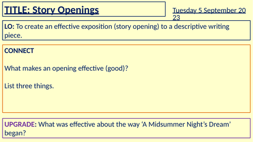 A Midsummer's Nights Dream SOW - 16 Lessons building to descriptive ...