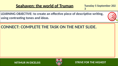 Truman Show & Reality TV SOW - 12 lessons | Teaching Resources