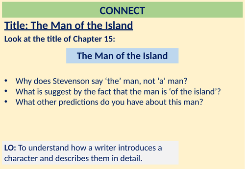 Treasure Island - Year 7 SOW - 16 lessons | Teaching Resources