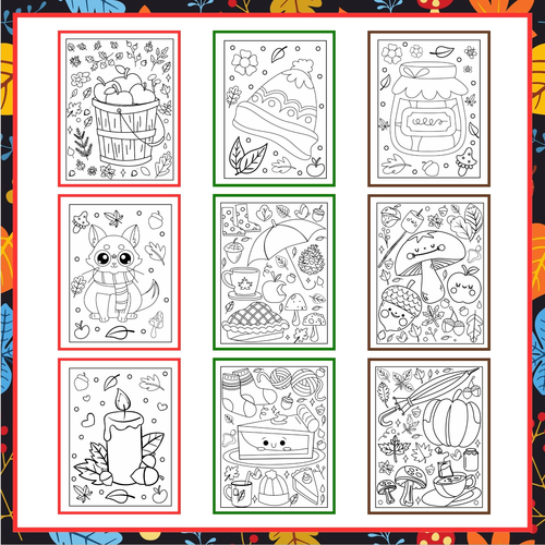 Autumn Coloring Pages | Fall Coloring Sheets | pumpkin coloring pages v ...