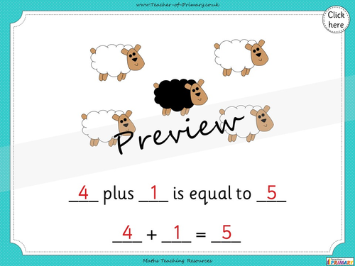 Writing Addition Number Sentences - Year 1 | Teaching Resources