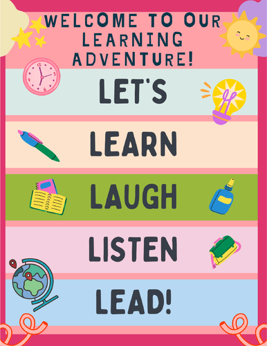 Classroom Posters "Back to School, Class Rules" | Teaching Resources