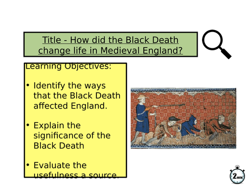 Consequences of Black Death - KS3 History Medieval | Teaching Resources