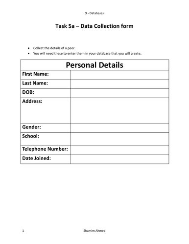 iGCSE Computer Science - Unit 9 Databases | Teaching Resources iGCSE Computer Science - Unit 9 Databases | Teaching Resources