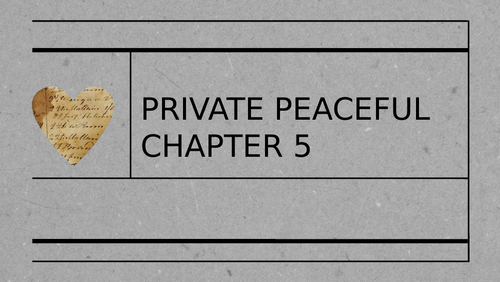 Private Peaceful Lessons | Teaching Resources