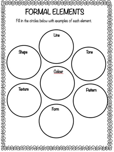 Formal Elements Teaching Resources