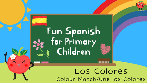Spanish - Colours - PowerPoints, Poster, Bingo, Flashcards & Worksheets ...
