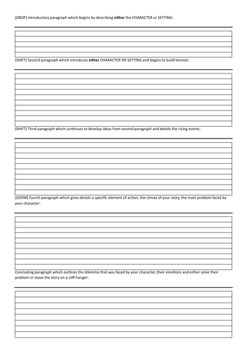 Creative Writing Support Bundle | Teaching Resources