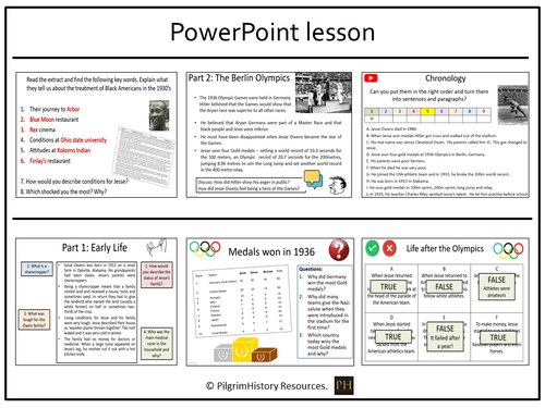 Jesse Owens and the Civil Rights Movement | Teaching Resources