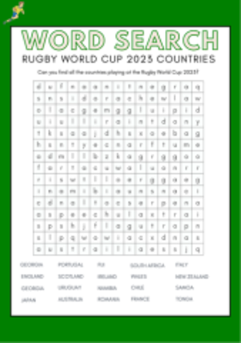 Rugby World Cup 2023 Pack | Teaching Resources