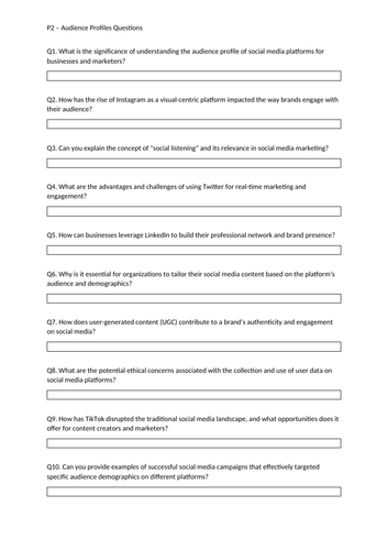 Btec It Level 3 Unit 3 Using Social Media In Business Learning Aim A Full Teacher Guide