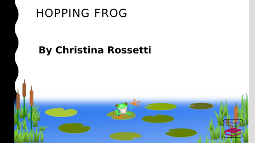KS1 Classic Poetry Lesson: Frog Poem with Comprehension and Activities ...