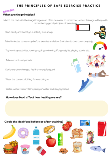 Developing a healthy lifestyle | Teaching Resources