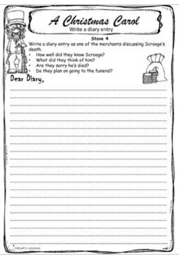 A Christmas Carol worksheets | Teaching Resources