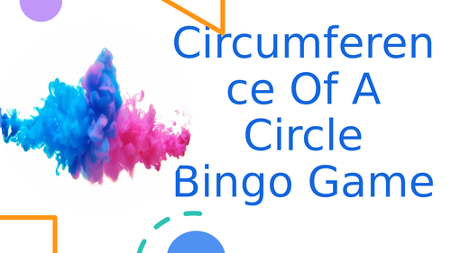 Circumference Of A Circle Maths Bingo Game Activity | Teaching Resources