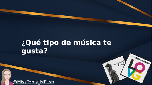 Yr8_Music_¿Qué tipo de música te gusta? | Teaching Resources