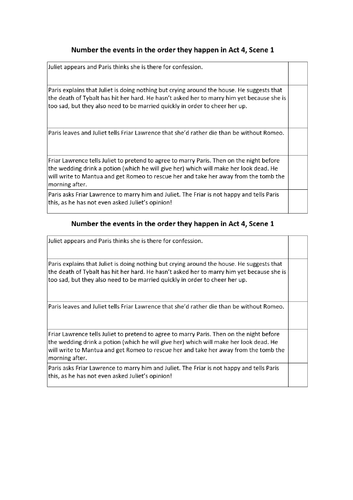 Romeo & Juliet: Full Scheme of Work | Teaching Resources