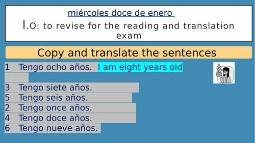 Year 7SP Module 1 | Teaching Resources