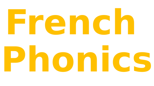 French Phonics Display - 23 slides with a phonic on each | Teaching ...