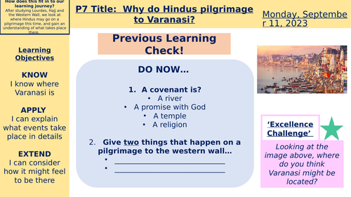 Pilgrimages: Complete Unit (RE/RS) | Teaching Resources