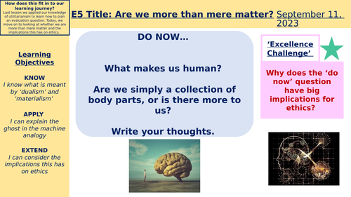 Ethics: Complete Unit (RE/RS) | Teaching Resources