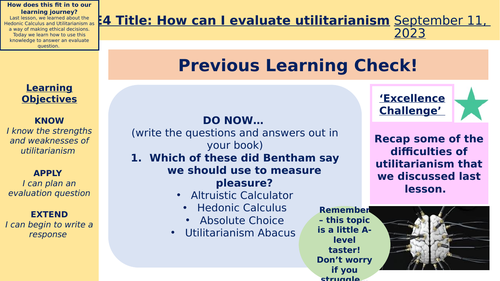 Ethics: Complete Unit (RE/RS) | Teaching Resources