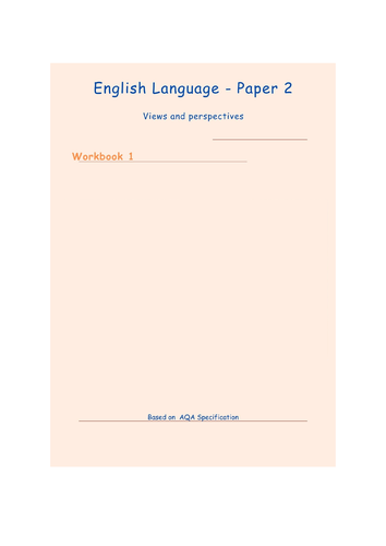 AQA English Language Paper 2 - The Ultimate Guide | Teaching Resources