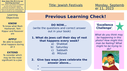 Judaism: Complete Unit (RE/RS) | Teaching Resources