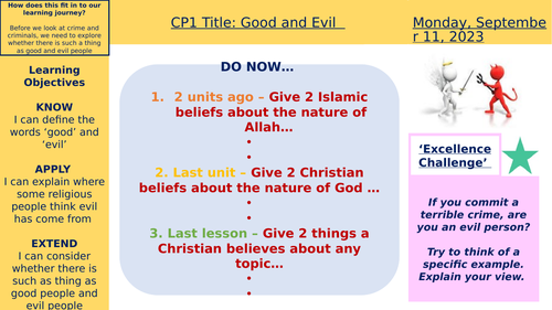 GCSE RS: Religion, Crime & Punishment (Complete Unit) | Teaching Resources